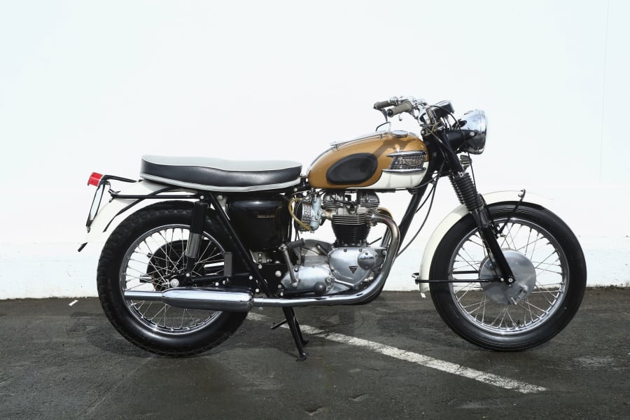 1965 Triumph Bonneville T120R at Las Vegas Motorcycles 2016 as T88 ...
