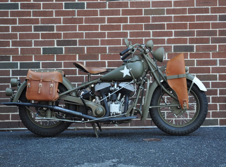 1940 Indian Military Chief 340B at Las Vegas Motorcycles 2016 as S110 ...