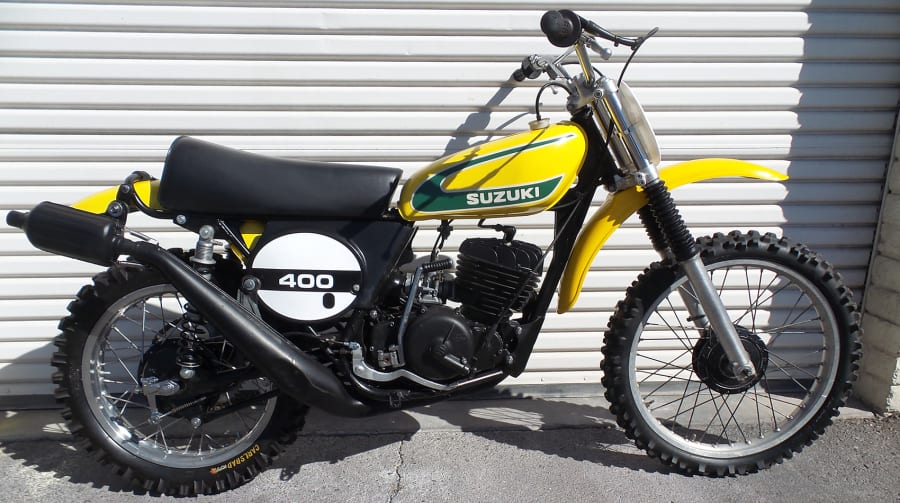 1974 Suzuki TM-400 at Las Vegas Motorcycles 2017 as W71 - Mecum Auctions