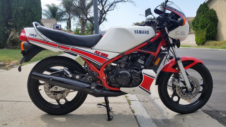 1985 Yamaha RZ350 for sale at Las Vegas Motorcycles 2017 as F98 - Mecum Auctions