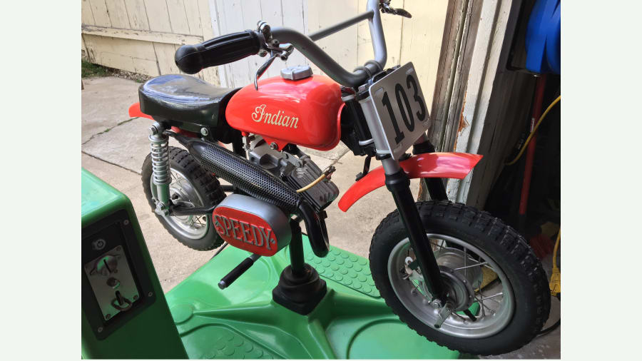Indian Motorcycle 25 Cent Kiddie Ride Fully Restored for Sale at ...