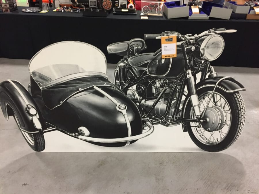 BMW R23 Sidecar 7x4 Motorcycle Advertising Photo for Sale at Auction ...