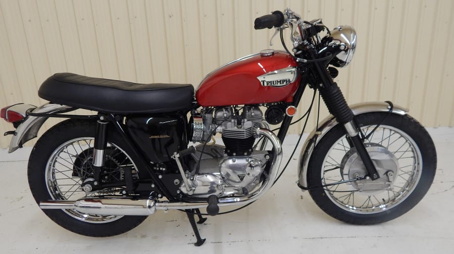 1968 Triumph T120R Bonneville at Las Vegas Motorcycles 2017 as F162 ...