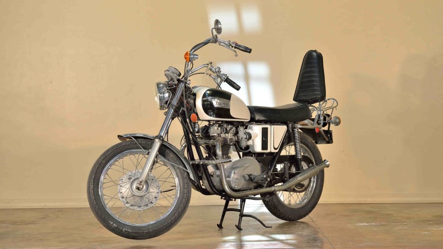 1971 Triumph T120R Bonneville at Las Vegas Motorcycles 2018 as W112 ...