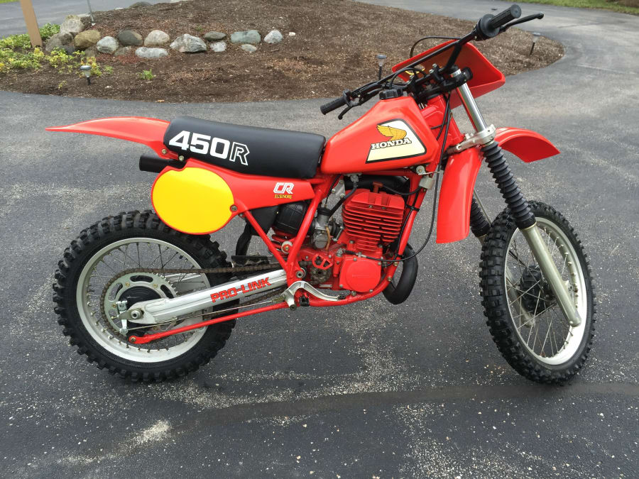 1981 Honda CR450R MX Racer for Sale at Auction - Mecum Auctions