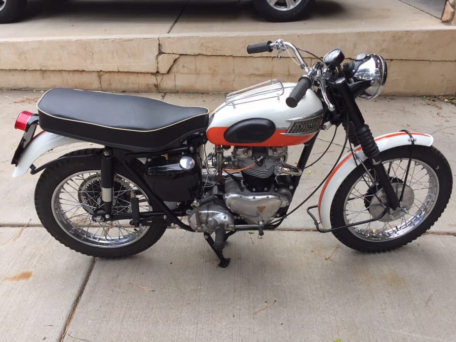 1957 Triumph TR-6 Trophy Bird at Las Vegas Motorcycles 2018 as F322 ...