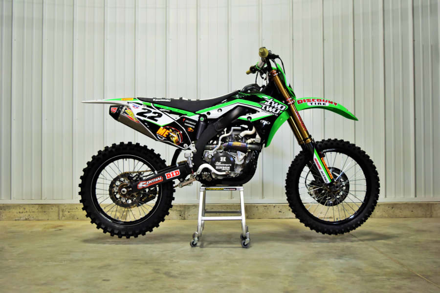 2015 Kawasaki KX450F 'Chad Reed' for Sale at Auction - Mecum Auctions