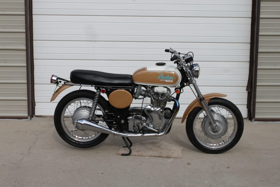 1970 Indian Velo 500 at Las Vegas Motorcycles 2018 as S180 - Mecum Auctions