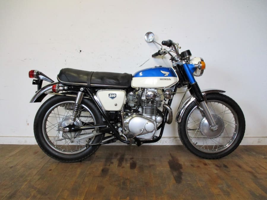 1968 Honda CL350K0 for Sale at Auction - Mecum Auctions