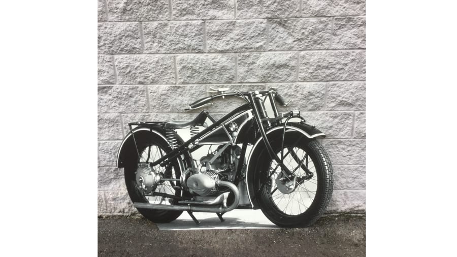 BMW R57 Motorcycle Sign 60x48 at Las Vegas Motorcycles 2018 as J10 ...