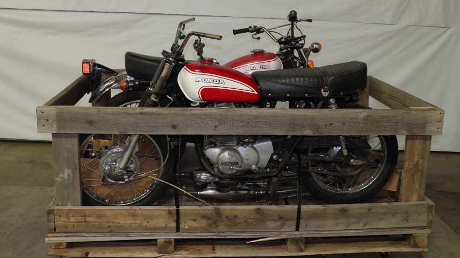 1972 Honda CL at Las Vegas Motorcycles 2019 as G6 - Mecum Auctions