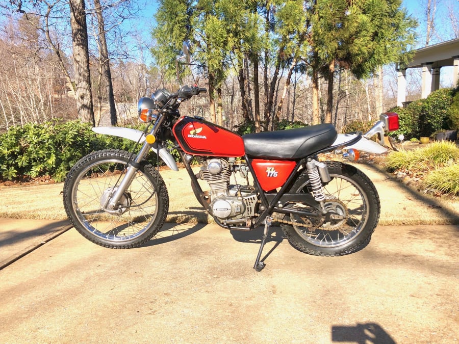 1975 Honda XL175 Enduro at Las Vegas Motorcycles 2019 as W33 - Mecum ...