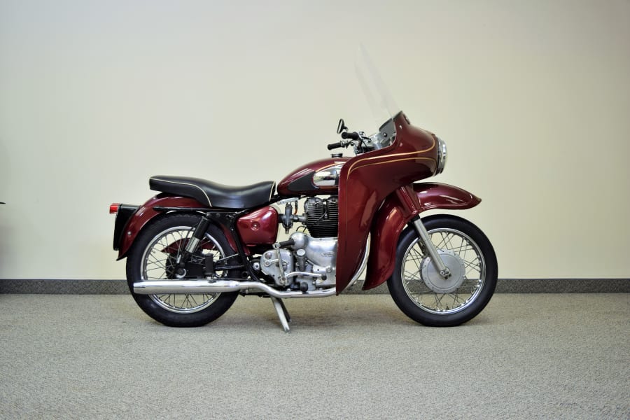 1958 Royal Enfield Meteor Minor at Las Vegas Motorcycles 2019 as W107 ...