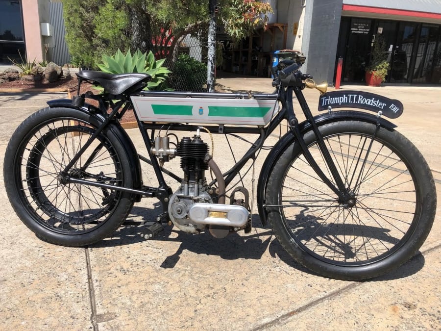 1911 Triumph 500 TT Racer at Las Vegas Motorcycles 2019 asT249 - Mecum ...