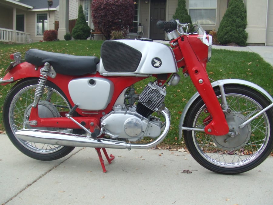 1960 Honda CB92 Benly Super Sport at Las Vegas Motorcycles 2019 as T292 ...
