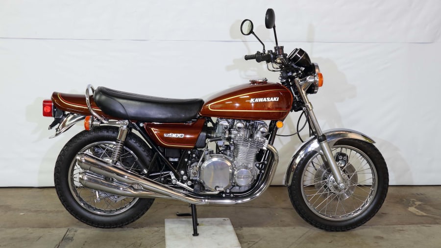 1976 Kawasaki KZ900 at Las Vegas Motorcycles 2019 as T297 - Mecum Auctions