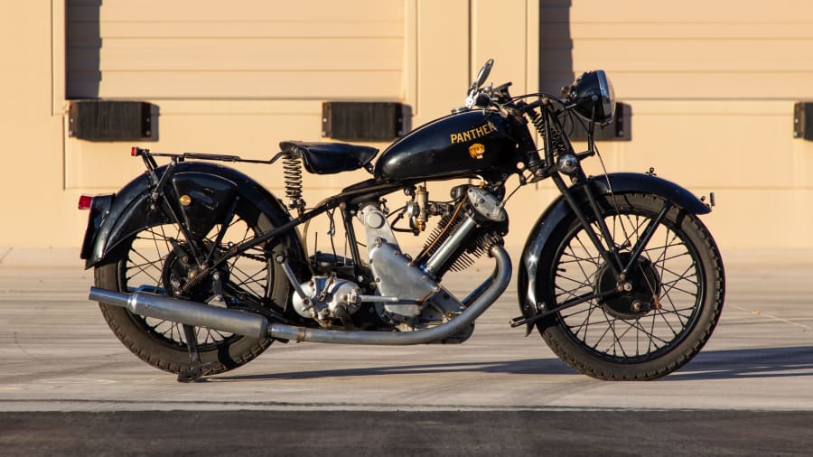 1946 Panther Model 100 at Las Vegas Motorcycles 2019 as F35 - Mecum ...