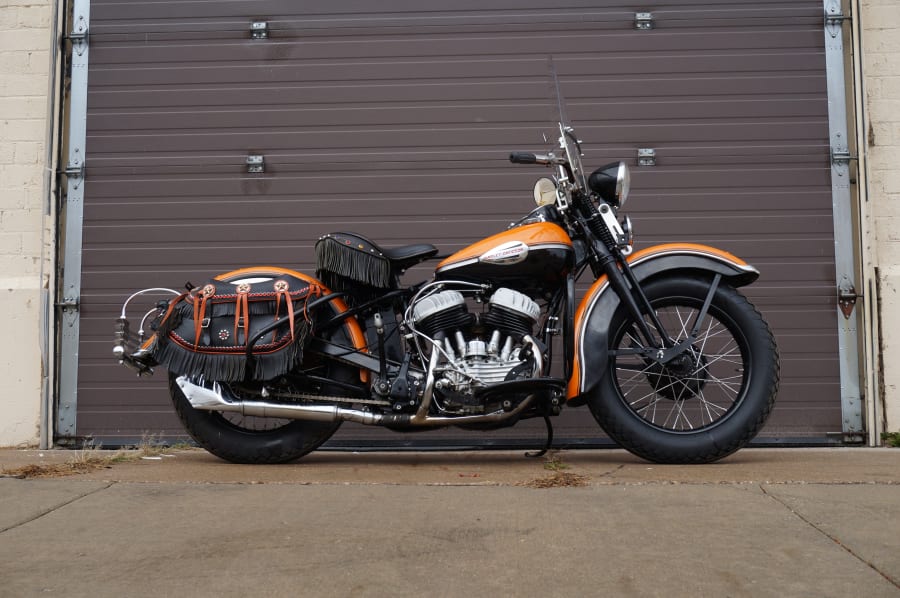 1948 Harley-Davidson Solo at Las Vegas Motorcycles 2019 as F364 - Mecum Auctions