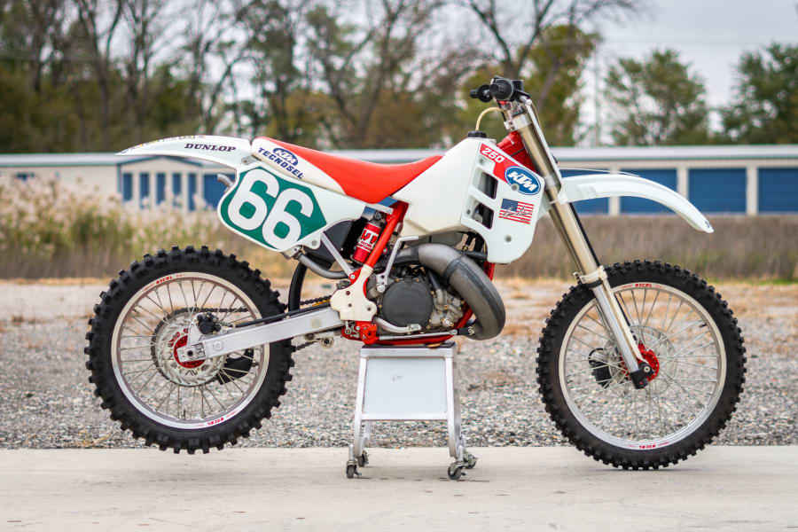 1989 KTM Works 250 - Broc Glover at Las Vegas Motorcycles 2019 as S200 ...