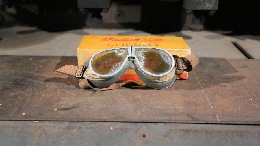 Indian Motorcycle Racing Goggles 9x2x4 for sale at Las Vegas ...