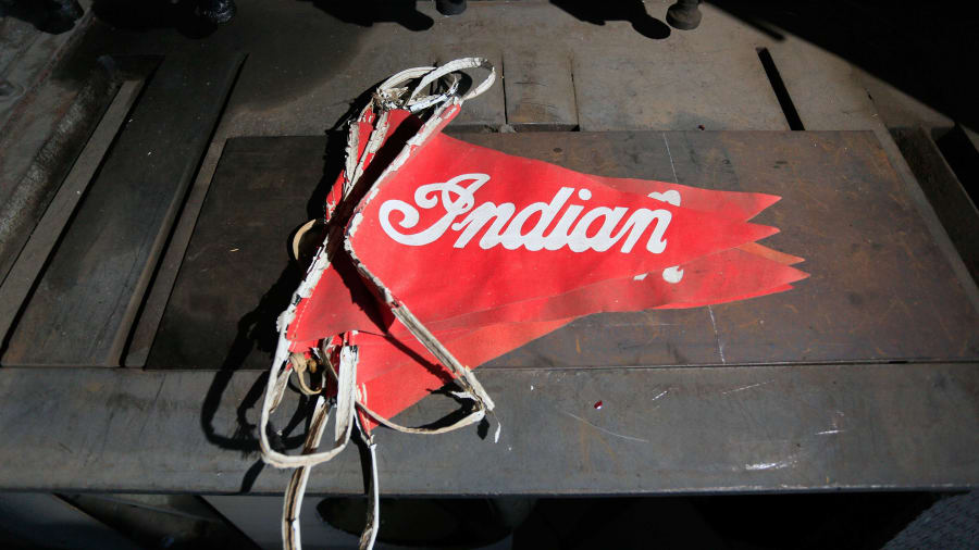 Indian Motorcycle Multi Pennant Banner 8 Flags at Las Vegas Motorcycles ...