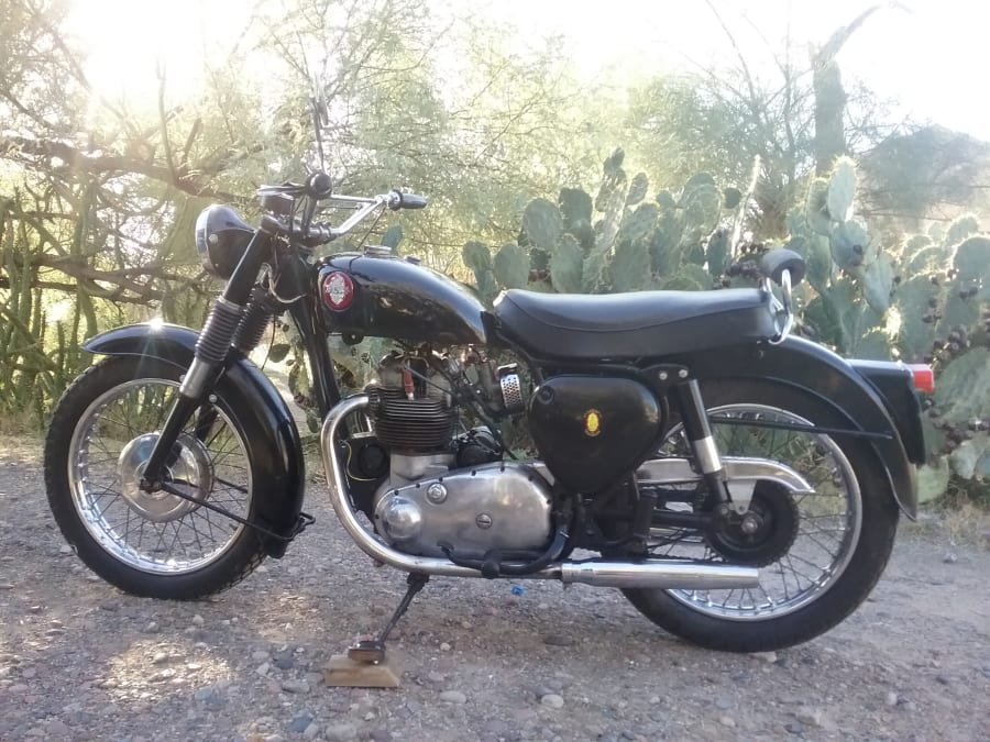 1961 BSA A7 Shooting Star at Las Vegas Motorcycles 2020 as T106 - Mecum ...