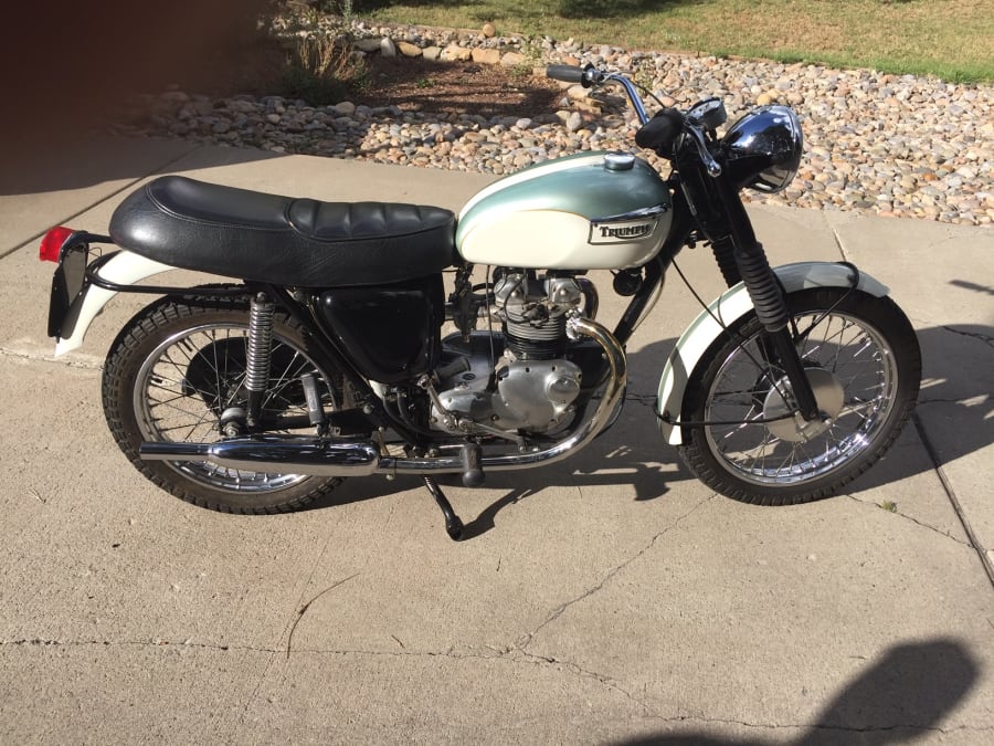 1963 Triumph T100 SS at Las Vegas Motorcycles 2020 as T153 - Mecum Auctions