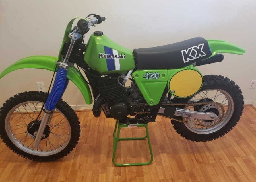 1980 Kawasaki KX420 for Sale at Auction - Mecum Auctions