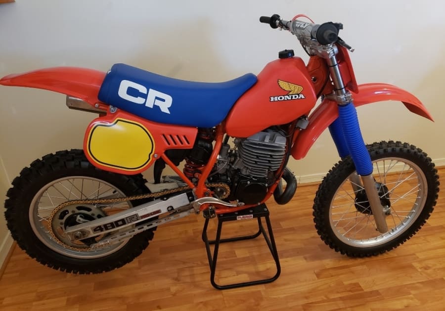 1983 Honda CR480 at Las Vegas Motorcycles 2020 as T159 - Mecum Auctions