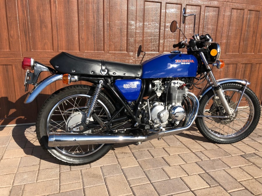 1976 Honda CB400F at Las Vegas Motorcycles 2020 as T319 - Mecum Auctions