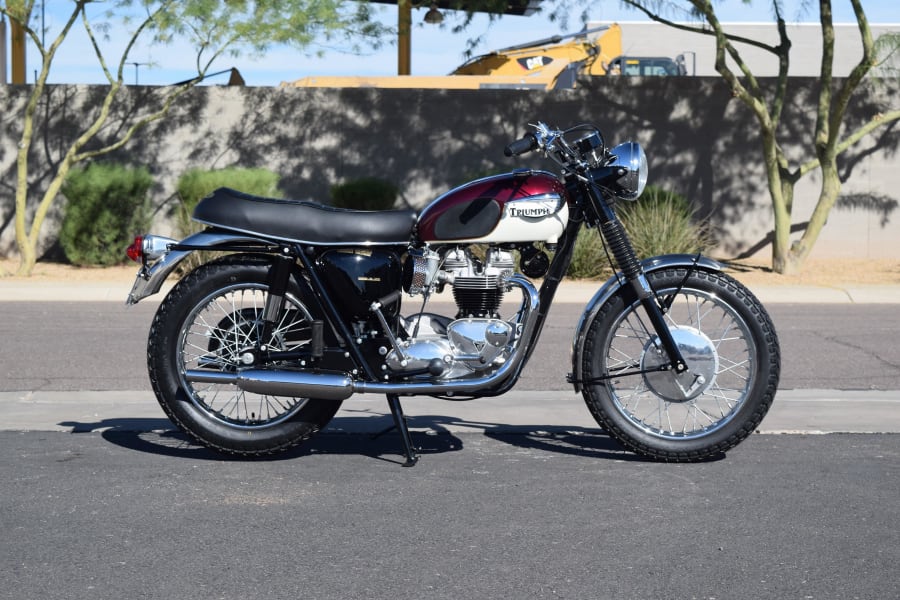 1967 Triumph T120R Bonneville at Las Vegas Motorcycles 2020 asF179 ...