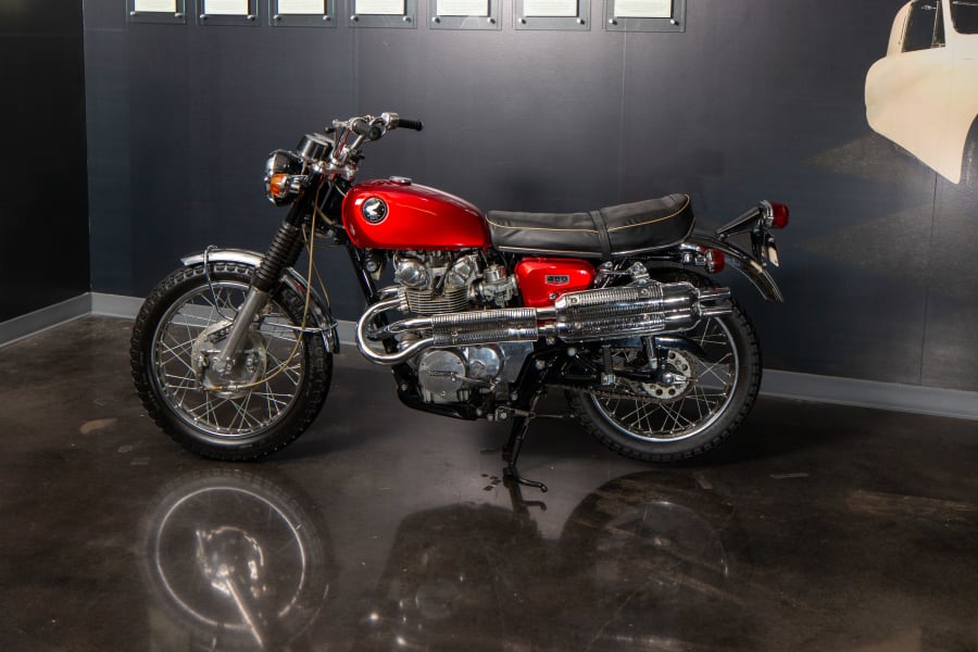 1968 Honda CL450 at Las Vegas Motorcycles 2020 as F214.1 - Mecum Auctions