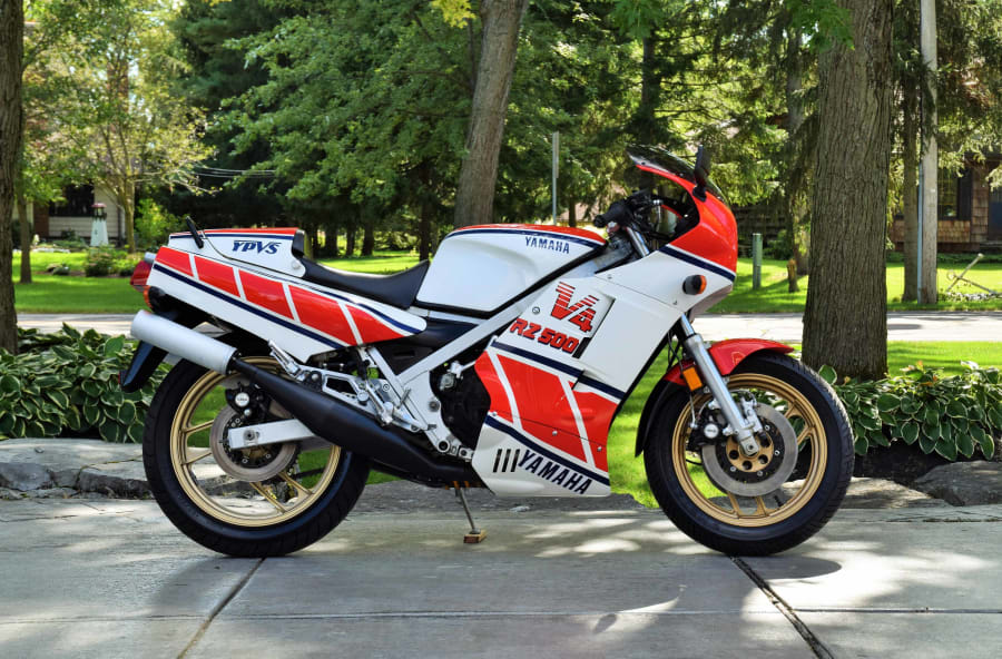 1985 Yamaha RZ500 at Las Vegas Motorcycles 2020 as S171 - Mecum Auctions