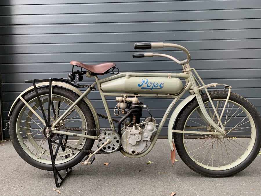 1911 Pope Model H at Las Vegas Motorcycles 2020 as T266 - Mecum Auctions