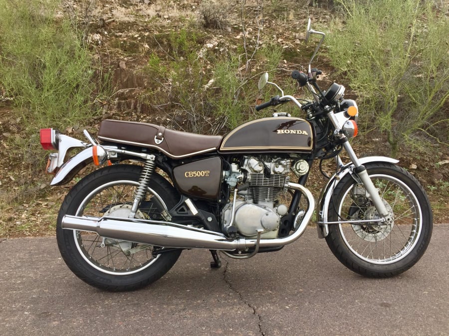 1975 Honda CB500T for sale at Las Vegas Motorcycles 2020 as W319 - Mecum Auctions