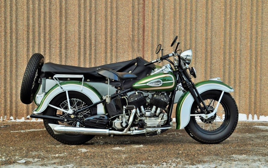 1945 Harley-Davidson FL w/Sidecar at Las Vegas Motorcycles 2020 as S49 ...