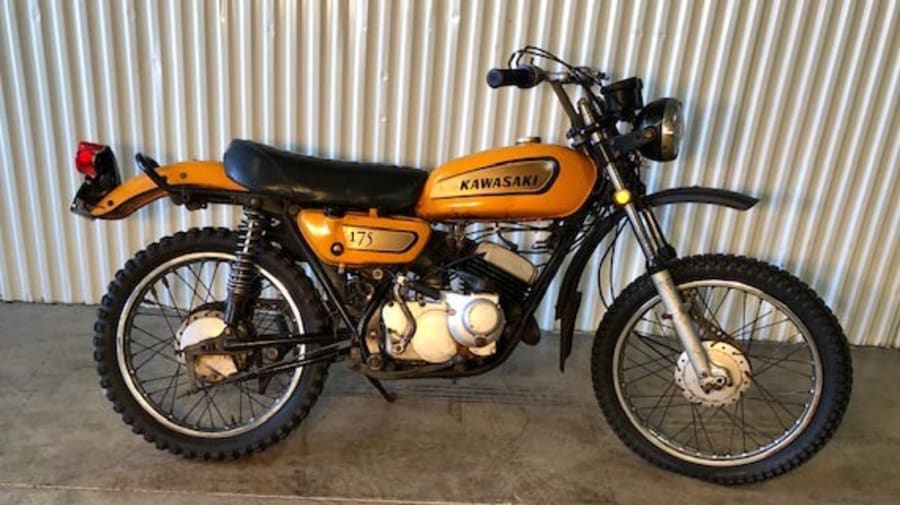 1971 Kawasaki 175 at Las Vegas Motorcycles 2021 as W280 - Mecum Auctions