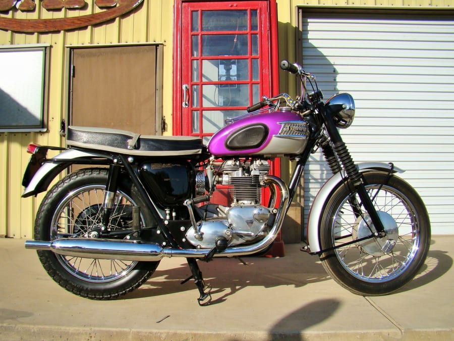 1963 Triumph TR6SS at Las Vegas Motorcycles 2021 as F97 - Mecum Auctions