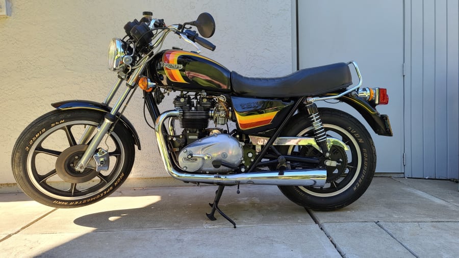1983 Triumph Tsx at Las Vegas Motorcycles 2021 as F270 - Mecum Auctions