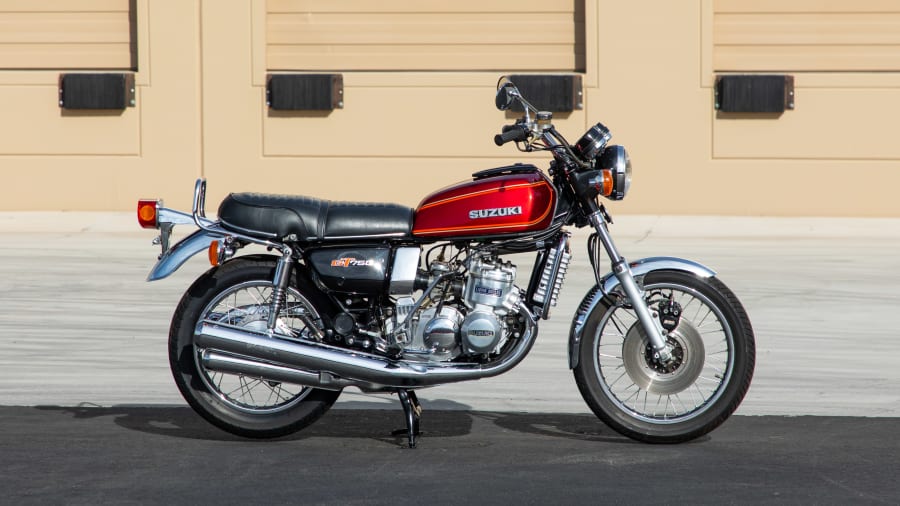 1976 Suzuki Gt750 at Las Vegas Motorcycles 2021 asF278 - Mecum Auctions