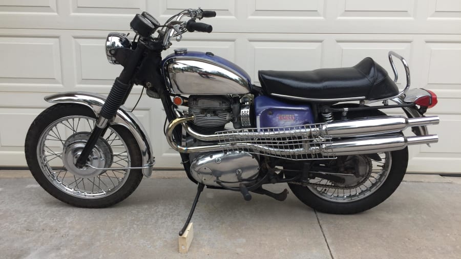 1970 BSA Firebird Scrambler at Las Vegas Motorcycles 2021 as S30 ...