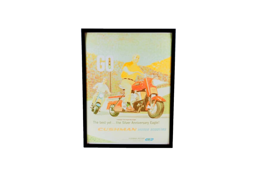 Cushman Go Printed Poster Board at Las Vegas Motorcycles 2021 as Z224 ...