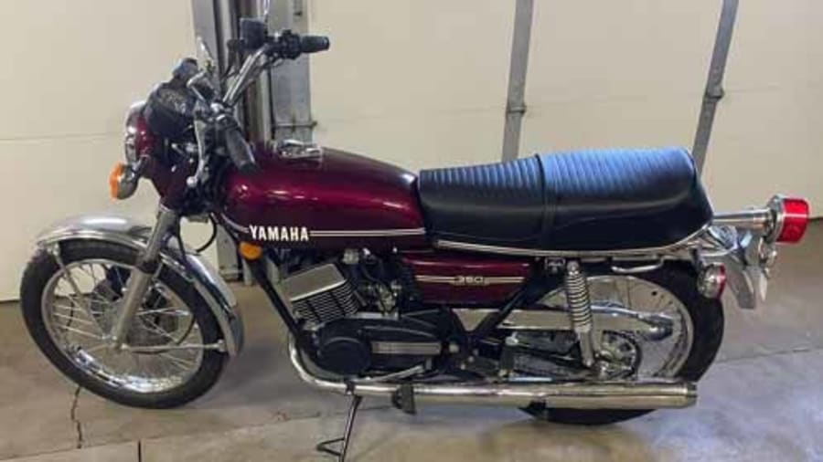 1974 Yamaha RD 350 A at Las Vegas Motorcycles 2021 as F234 - Mecum Auctions