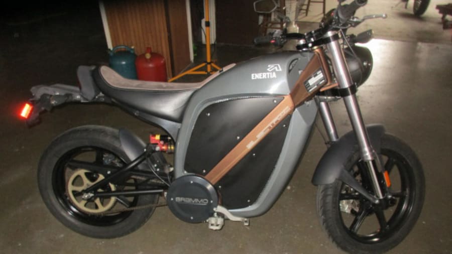 2010 Brammo Enertia at Las Vegas Motorcycles 2022 as W65 - Mecum Auctions