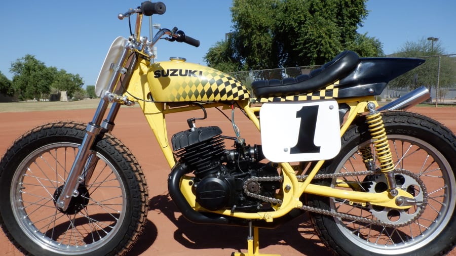 1975 Suzuki Tm400 Cyclone Flat Tracker for Sale at Auction - Mecum Auctions
