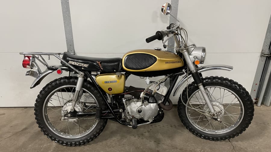 1969 Bridgestone 100 Tmx at Las Vegas Motorcycles 2022 as W159 - Mecum ...