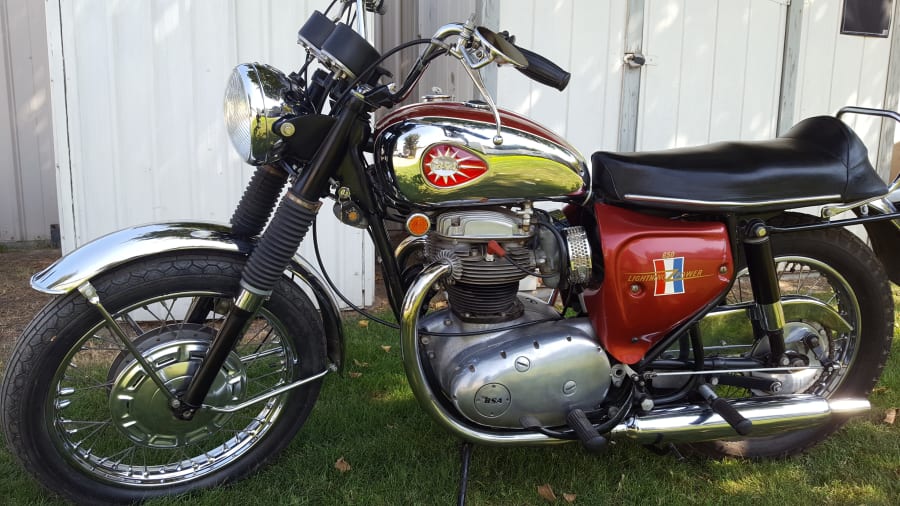 1968 BSA Lightning at Las Vegas Motorcycles 2022 as T114 - Mecum Auctions