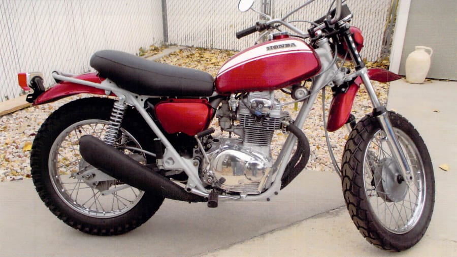 1971 Honda Sl350 at Las Vegas Motorcycles 2022 as T337 - Mecum Auctions