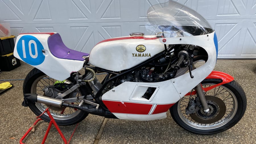 1980 Yamaha Tz350g at Las Vegas Motorcycles 2022 as F309 - Mecum Auctions