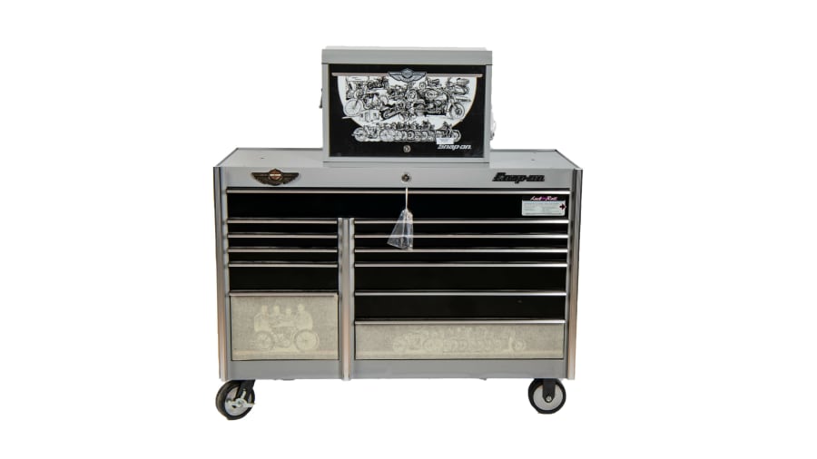 Harley-Davidson 100th Anniversary Snap On Tool Box Base and Kit for ...